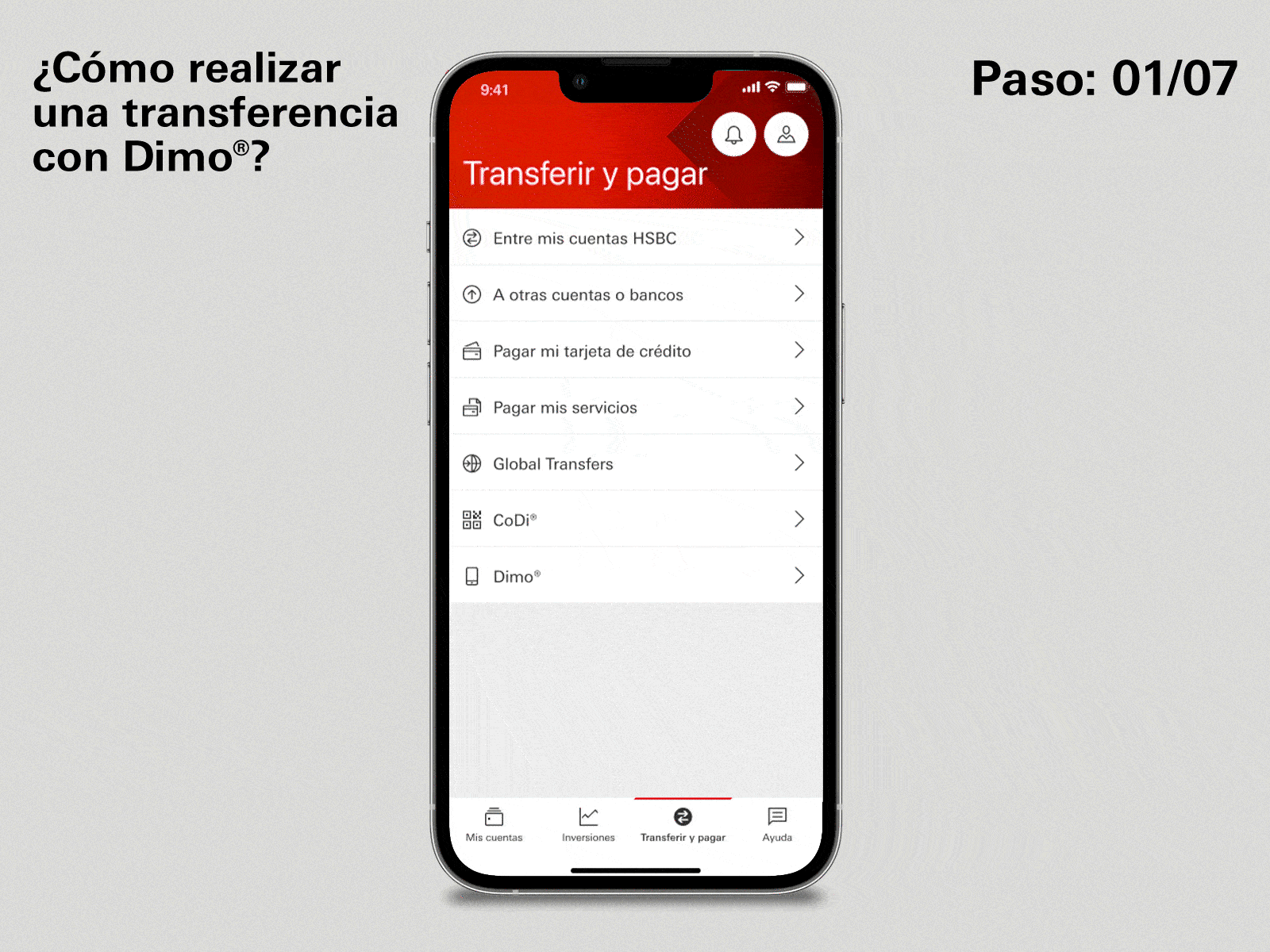 Funcionalidades - App HSBC México | HSBC México