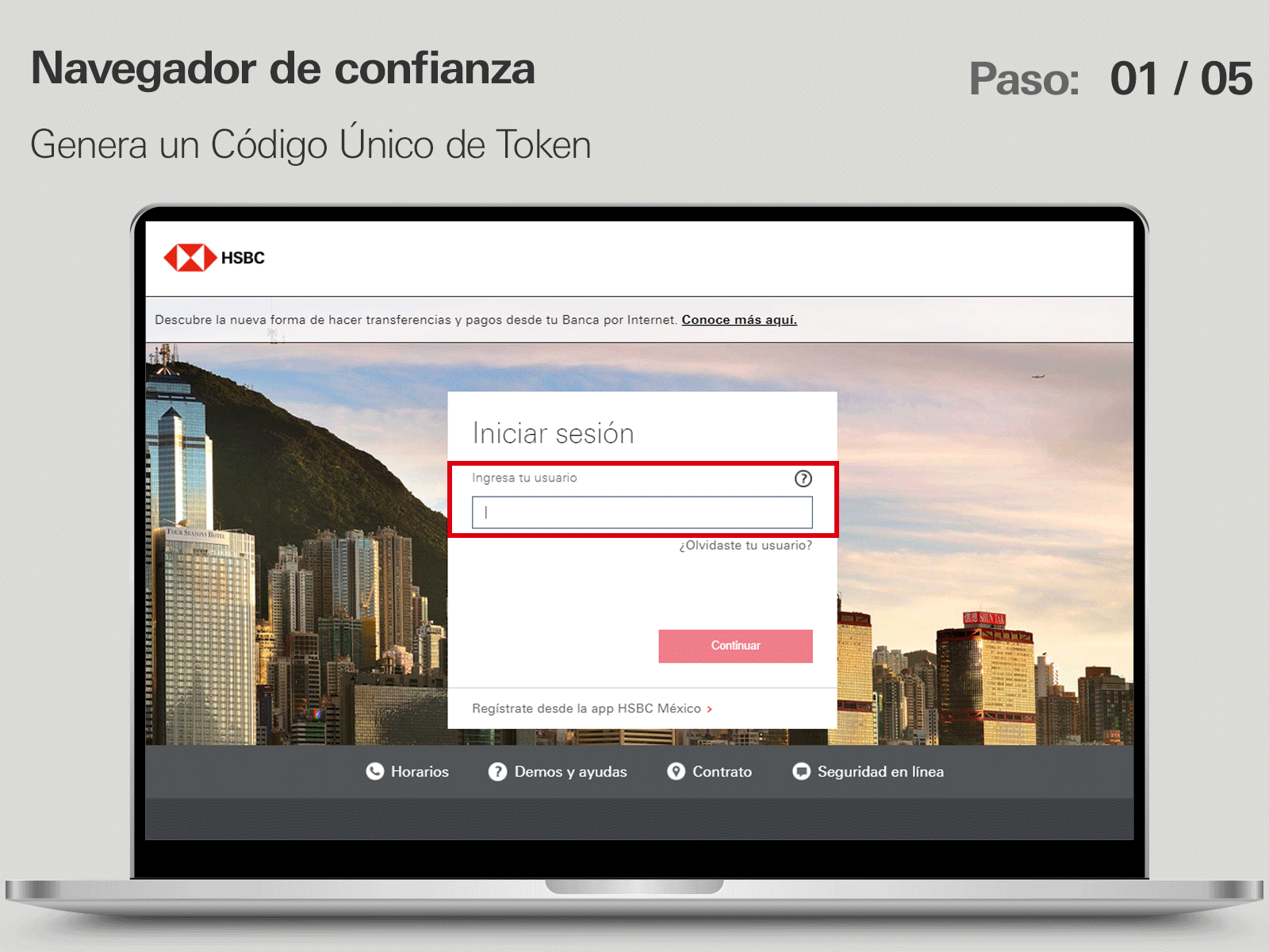 Tutoriales Banca por Internet | HSBC México